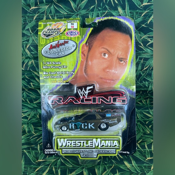Toys | Road Champs Wwf Wrestling Wrestlemania The Rock Nitro Funny Car | Poshmark